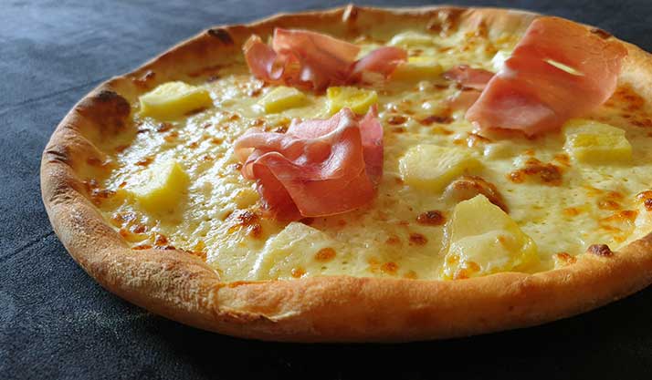 Pizzas bases crème – Chez Angelo